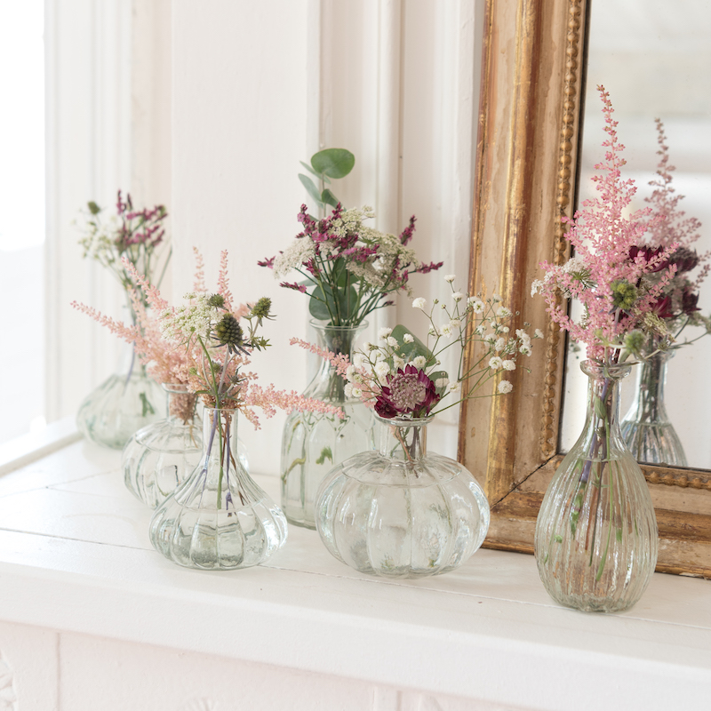 Soliflore en verre - 2 tailles disponibles - Le Joli Shop